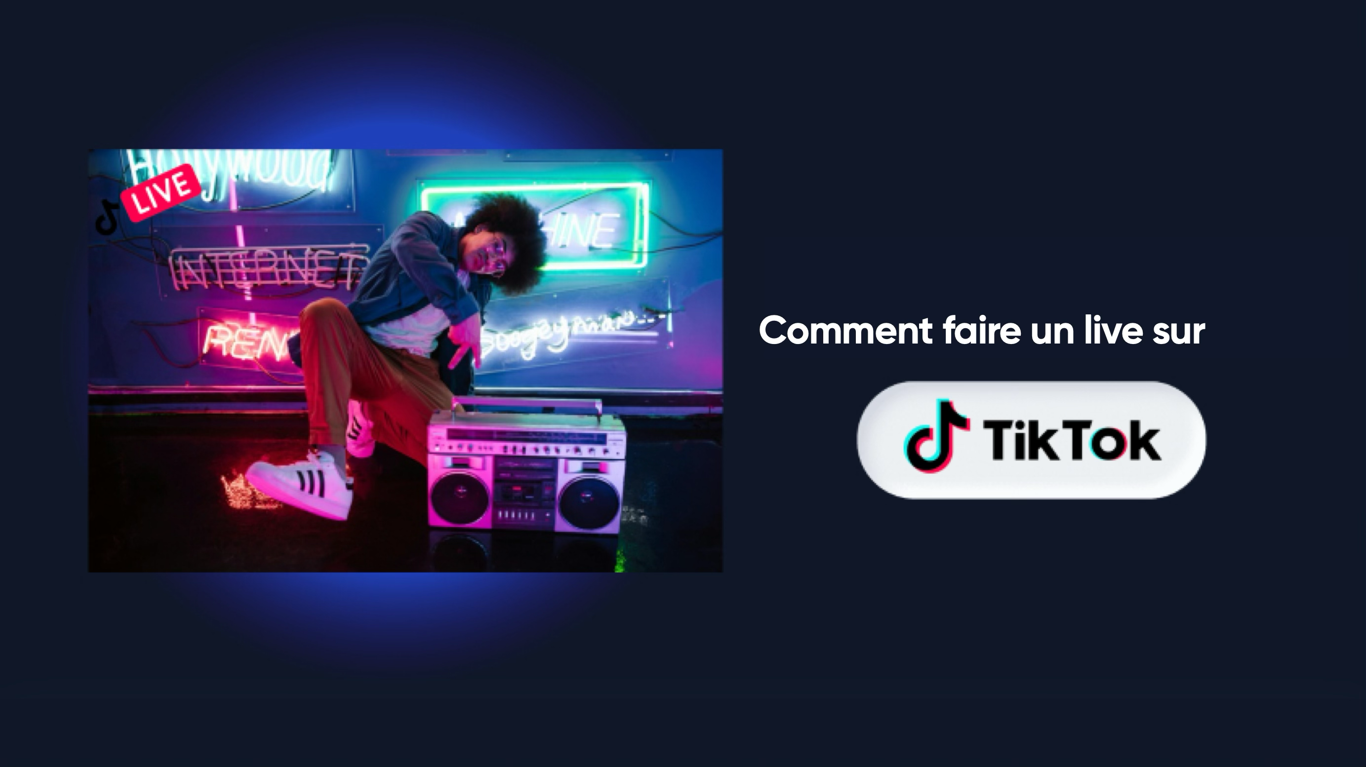Comment faire un live sur TikTok : guide étape par étape.